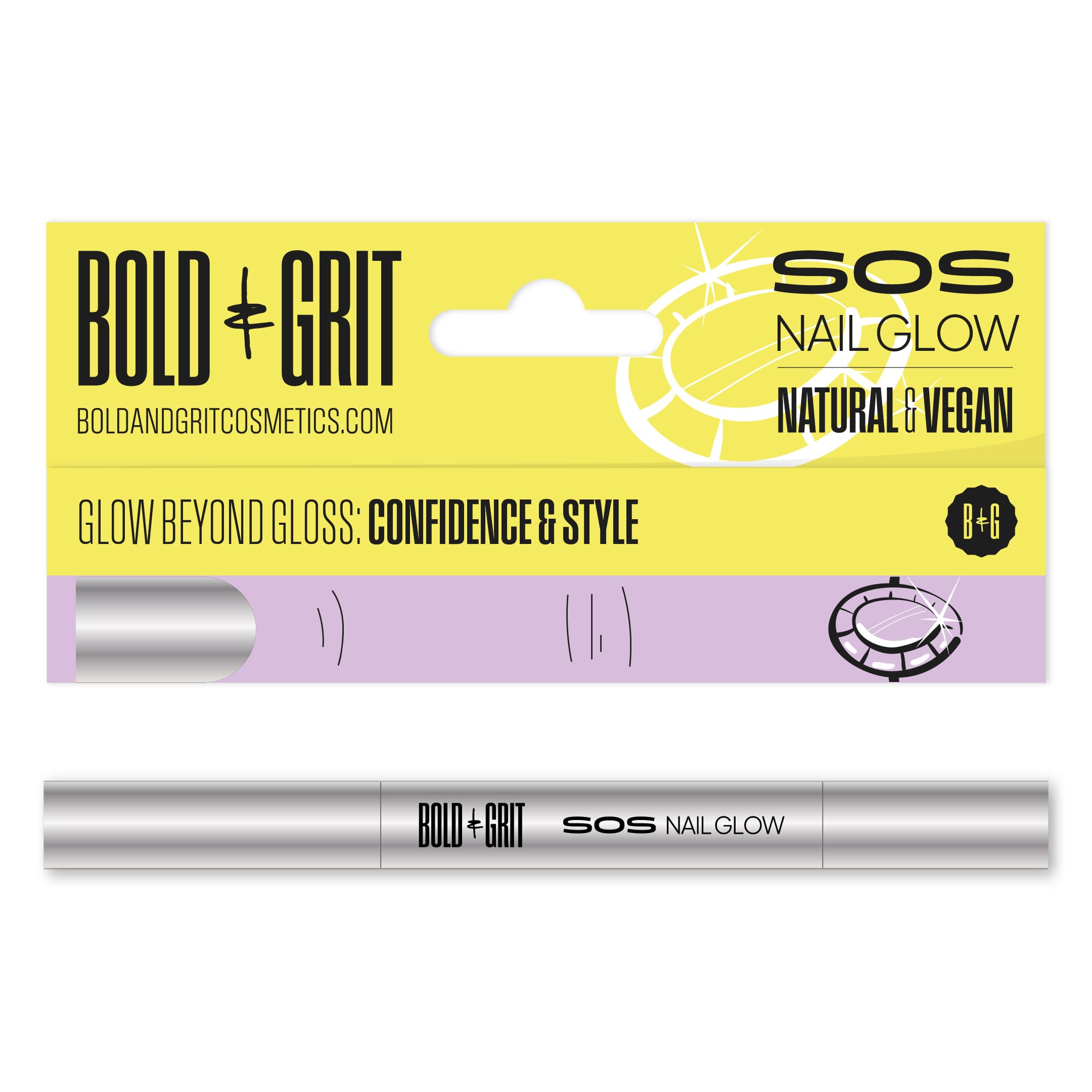 SOS Nail Care Glow – Bold & Grit